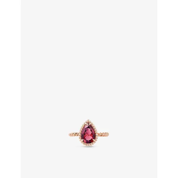 Boucheron Serpent Bohème Rhodolite Garnet Ring - Pink