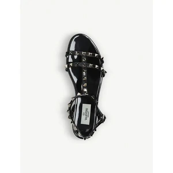 Valentino Garavani Rockstud Pvc Gladiator Sandals