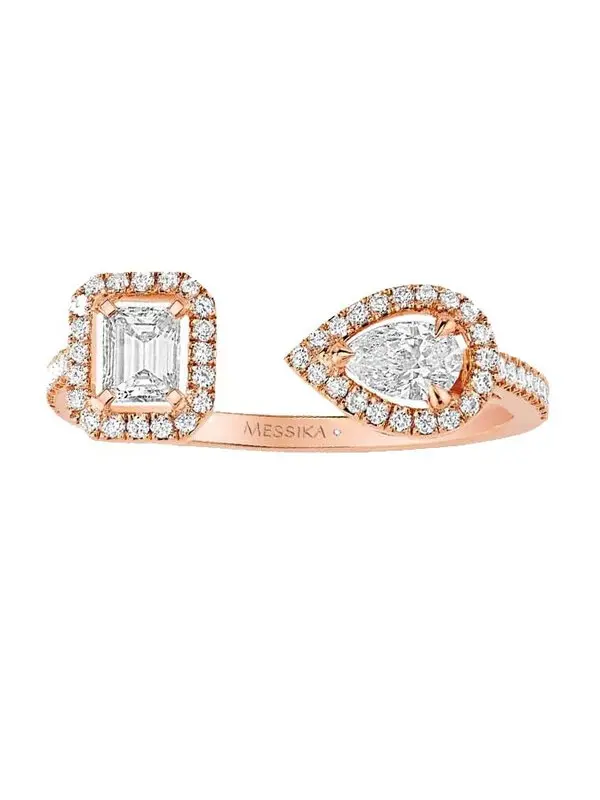Messika My Twin Toi & Moi 18ct -gold And Diamond Ring