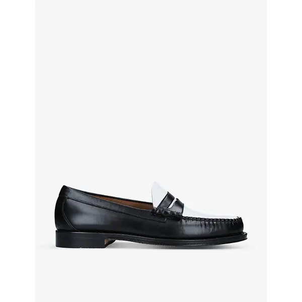 G.H. BASS & CO. Larkin Two-tone Leather Penny Loafers