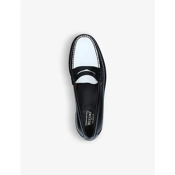 G.H. BASS & CO. Larkin Two-tone Leather Penny Loafers