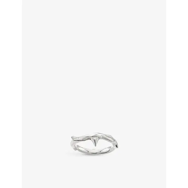 SHAUN LEANE Rose Thorn Ring - Sterling Silver