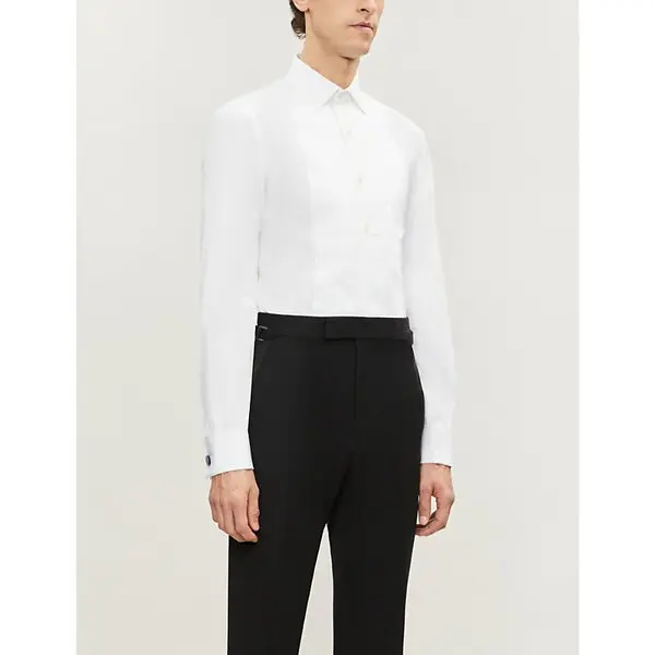 TOM FORD Slim-fit Cotton Evening Shirt