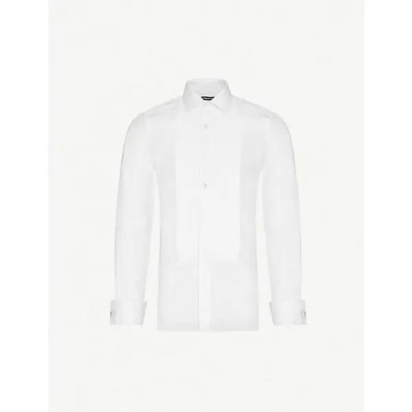 TOM FORD Slim-fit Cotton Evening Shirt