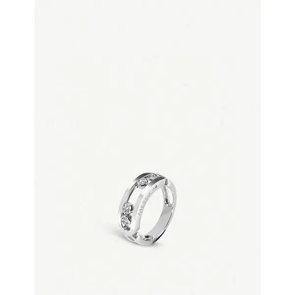Messika Move 18ct Gold And Diamond Ring - White