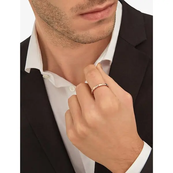 BVLGARI Serpenti 18ct Rose-gold Ring