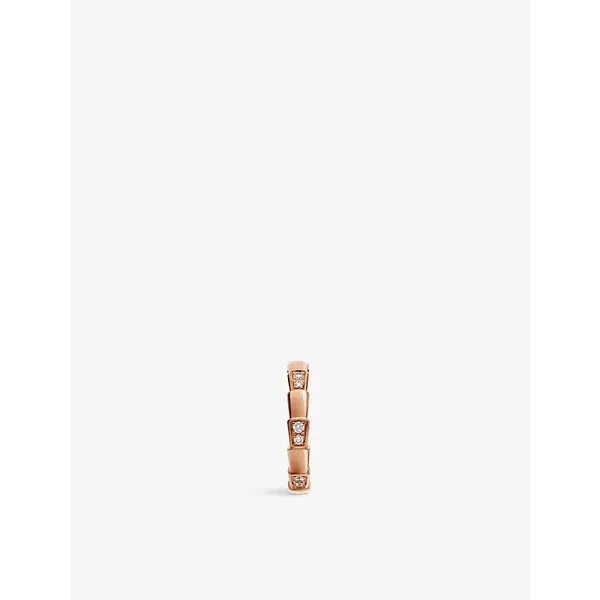 BVLGARI Serpenti 18ct Rose-gold Ring
