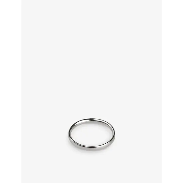 Boucheron Epure Platinum Wedding Ring - Silver