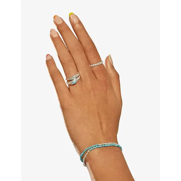 Monica Vinader Textured Ring