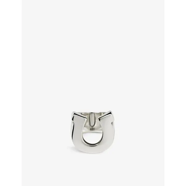 THE GREAT FROG Plain Horseshoe Sterling Ring