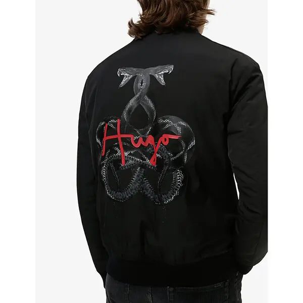 Hugo Woven Bomber Jacket