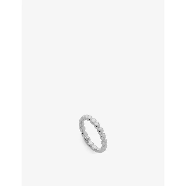 Monica Vinader Nura Teardrop Eternity Ring - Sterling Silver