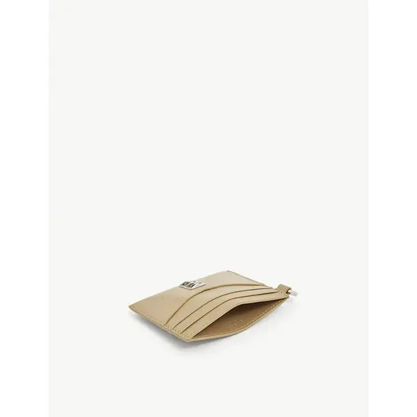 Givenchy 4g Lore Shine Brand-plaque Leather Card