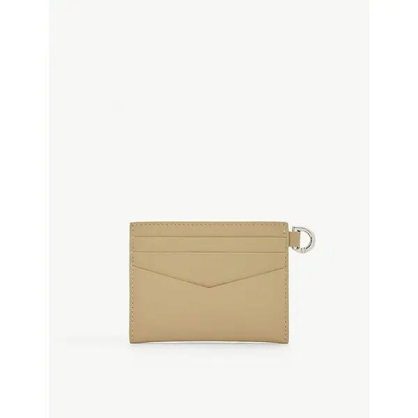 Givenchy 4g Lore Shine Brand-plaque Leather Card