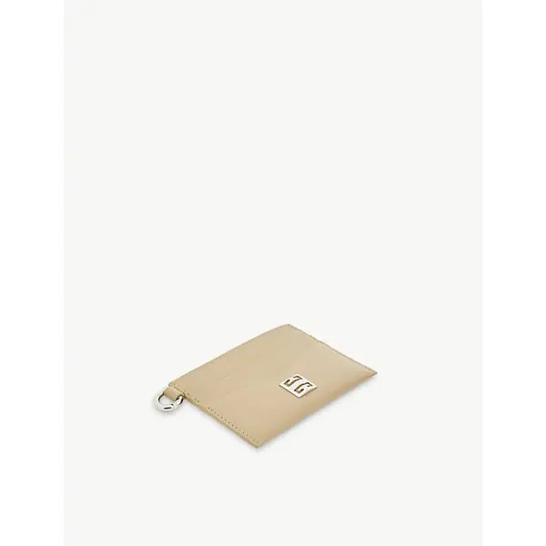 Givenchy 4g Lore Shine Brand-plaque Leather Card