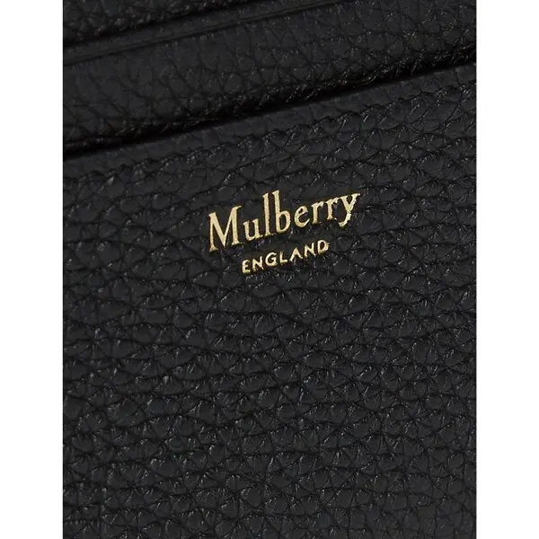 Mulberry Grained Leather Card Holder