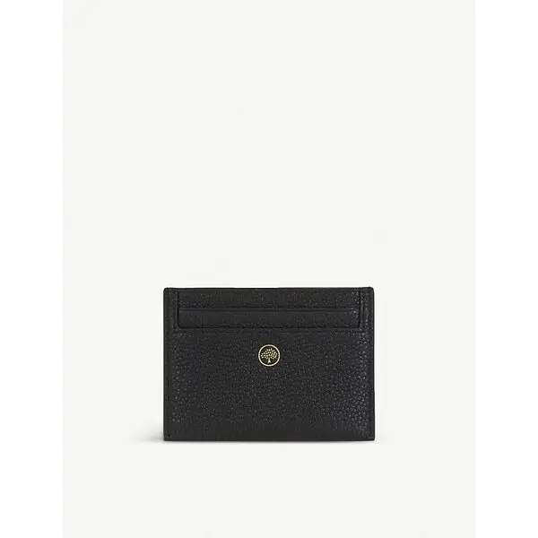 Mulberry Grained Leather Card Holder