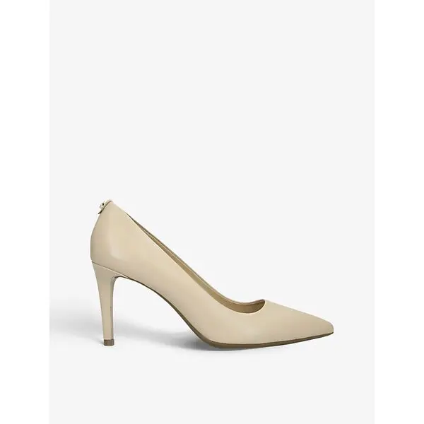 Michael Kors Dorothy Flex Heeled Leather Courts