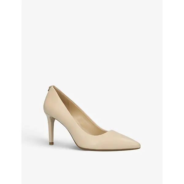 Michael Kors Dorothy Flex Heeled Leather Courts
