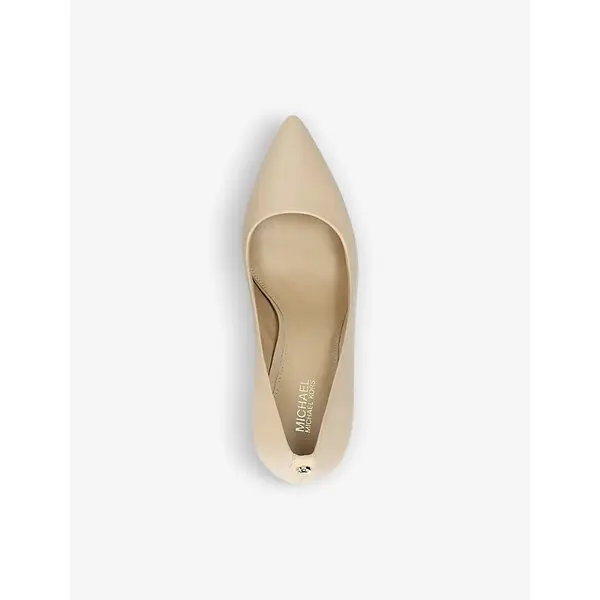 Michael Kors Dorothy Flex Heeled Leather Courts