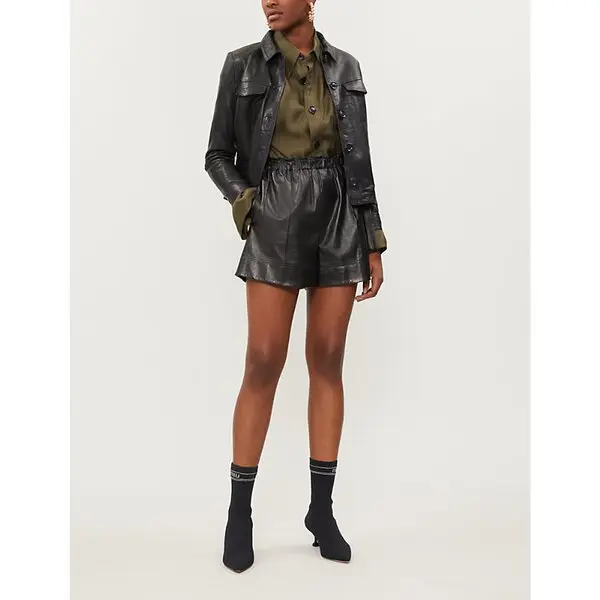 Zadig&Voltaire Liam Leather Jacket - Noir