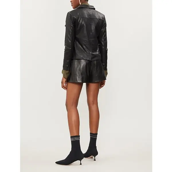 Zadig&Voltaire Liam Leather Jacket - Noir
