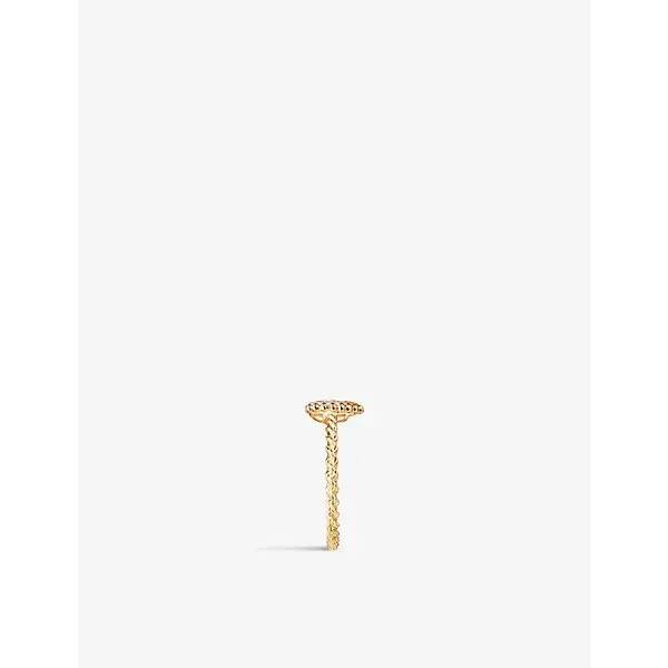 Boucheron Serpent Bohème 18ct Yellow-gold And Diamond Ring - Yellow Gold