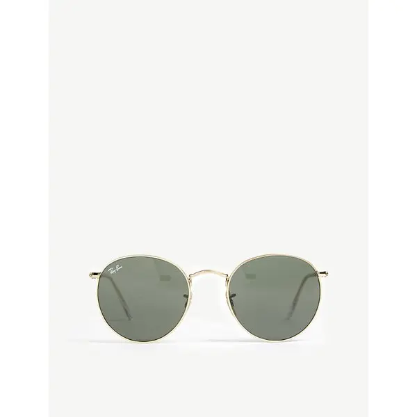 Ray-ban Phantos Frame Sunglasses - Gold