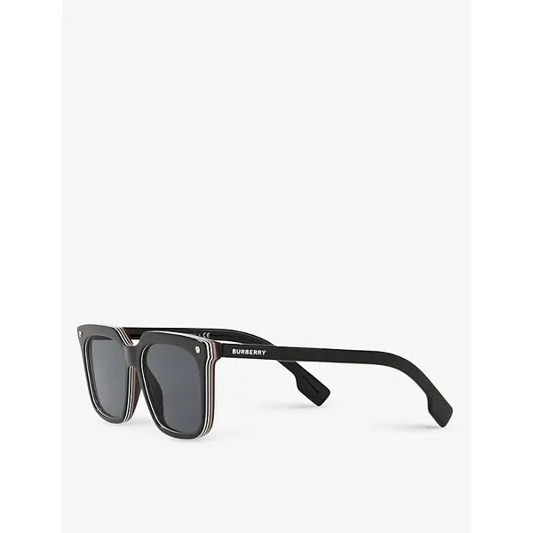 Burberry Be4337 Rectangle-frame Sunglasses