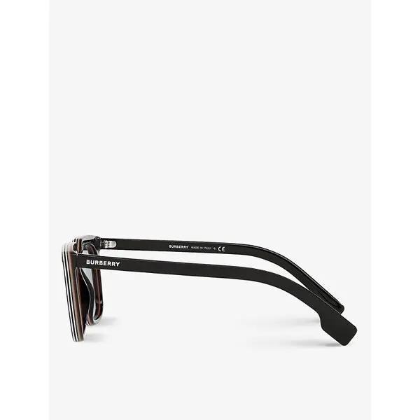 Burberry Be4337 Rectangle-frame Sunglasses