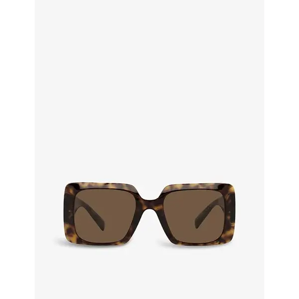 Versace Ve4405 Square-frame Sunglasses - Brown