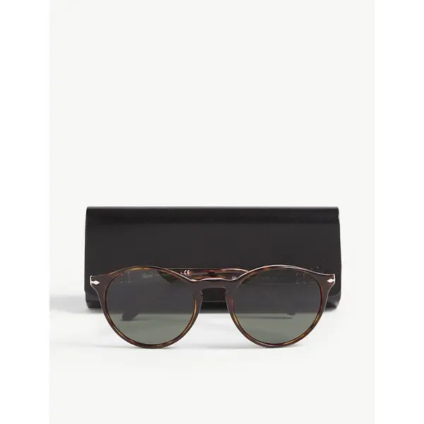 Persol Phantos Frame Havana Sunglasses - Brown