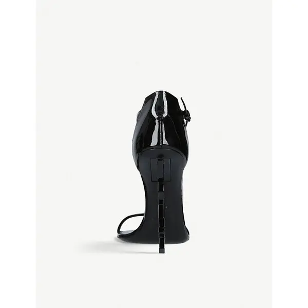 Saint Laurent Opyum 110 Leather Heeled Sandals