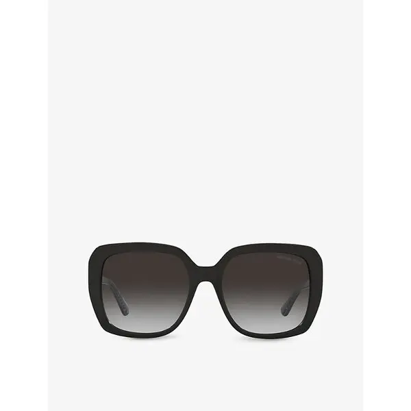 Michael Kors Manhasset Square Sunglasses - Black