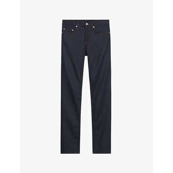 Sandro Slim-fit Tapered Stretch-denim Jeans - Denim - Jean