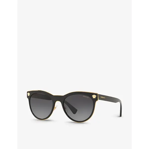 Versace Ve2198 Phantos Sunglasses - Black