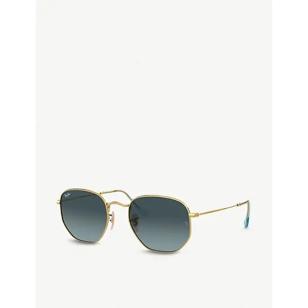 Ray-ban Metal Hexagonal Sunglasses