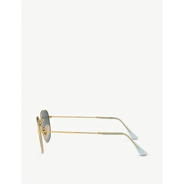 Ray-ban Metal Hexagonal Sunglasses