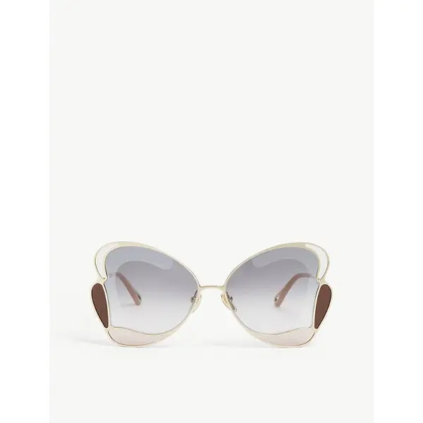 Chloé Gemma Butterfly-frame Sunglasses