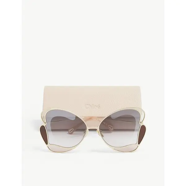 Chloé Gemma Butterfly-frame Sunglasses