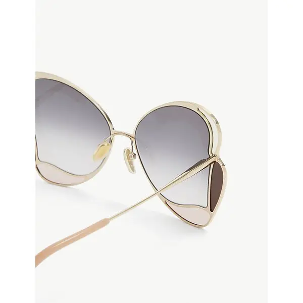 Chloé Gemma Butterfly-frame Sunglasses