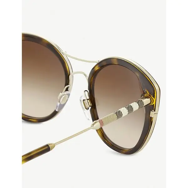 Burberry Be4251 Round Sunglasses