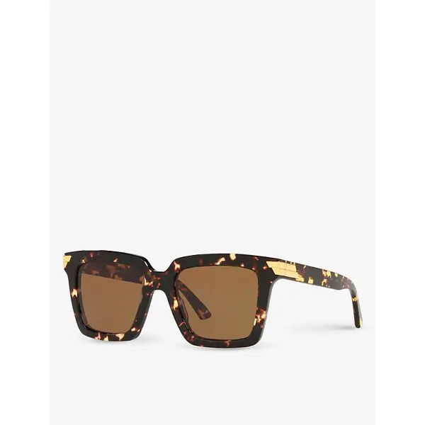 Bottega Veneta Square-frame Acetate Sunglasses
