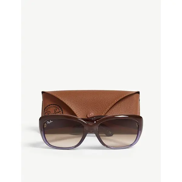 Ray-ban Rectangle-frame Sunglasses - Brown
