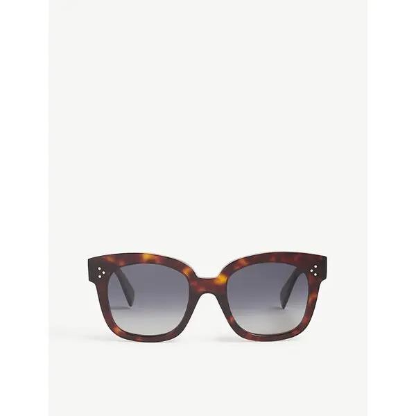Celine Square Frame Sunglasses - Brown