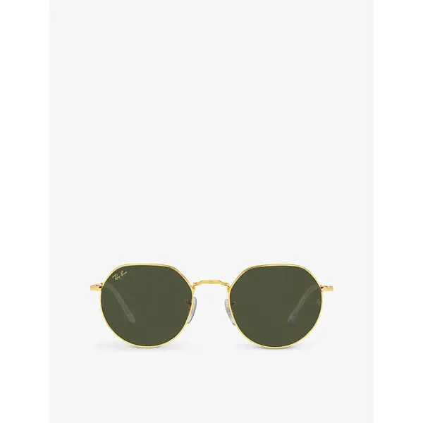 Ray-ban Hexagonal Sunglasses - Gold