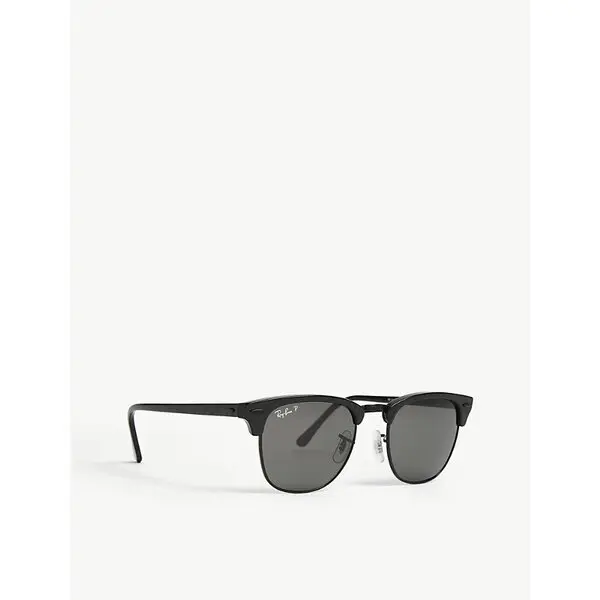 Ray-ban Rb3016 Clubmaster Sunglasses - Black