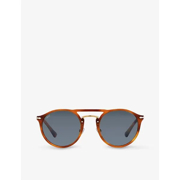 Persol Po3264s Phantos-frame Sunglasses - Brown