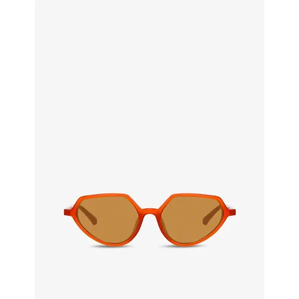 Linda Farrow X Dries Van Noten Cat's Eye-frame Acetate Sunglasses
