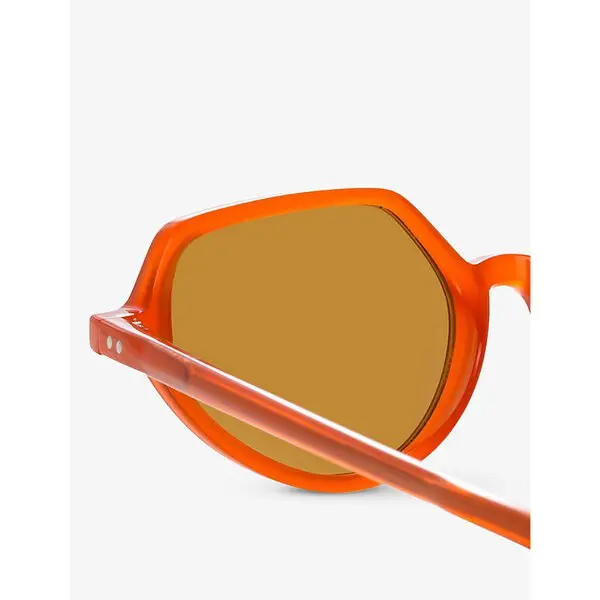 Linda Farrow X Dries Van Noten Cat's Eye-frame Acetate Sunglasses